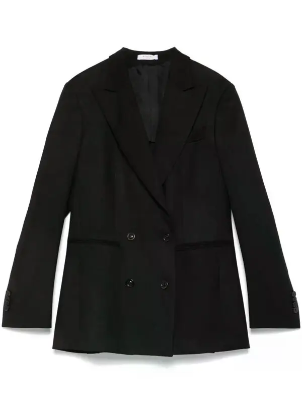 Boglioli Double-breasted Twill Blazer