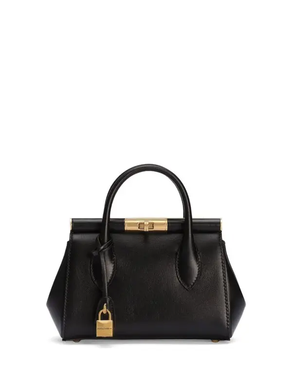 Dolce & Gabbana Marlene Frame Tote Bag - Black