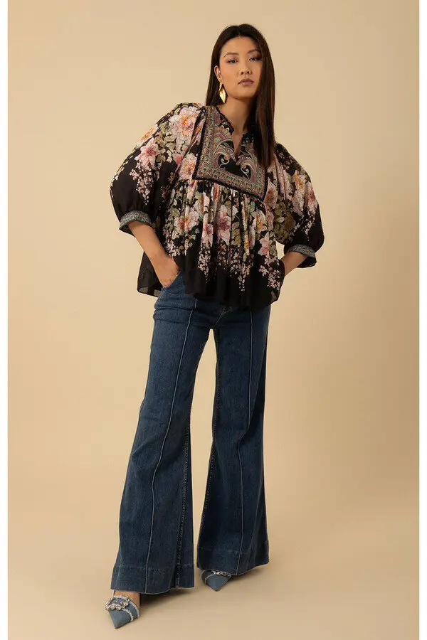 Hale Bob Skyler Top - Black