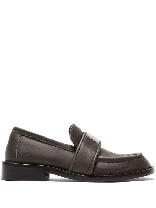 Acne Studios Leather Loafers - Brown