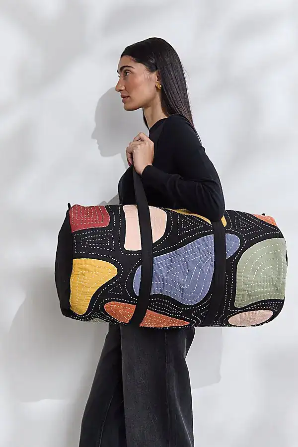 Anchal Petal Weekender Duffle Bag - Thumbnail 3