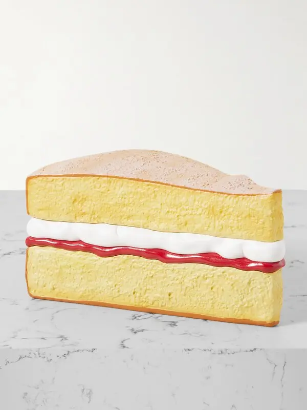 JW Anderson Victoria Sponge Resin Clutch - Neutrals