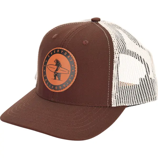 EVERYDAY CALIFORNIA Marlin Baseball Cap - Brown / Khaki