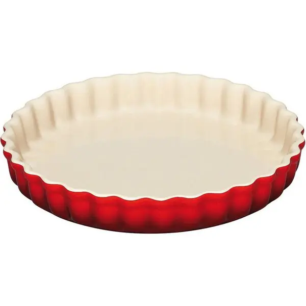 LE CREUSET 10-inch Tarte Dish - Cerise