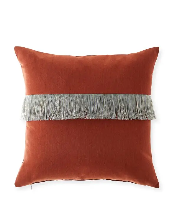 EASTERN ACCENTS Island Fringe Decorative Pillow