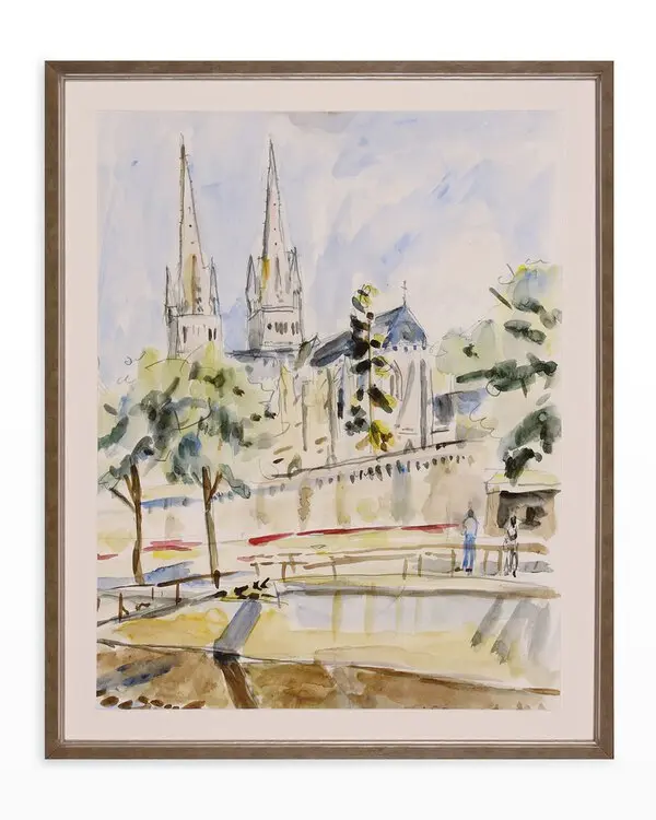 SHADOW CATCHERS Notre Dame Giclee, 34" X 42