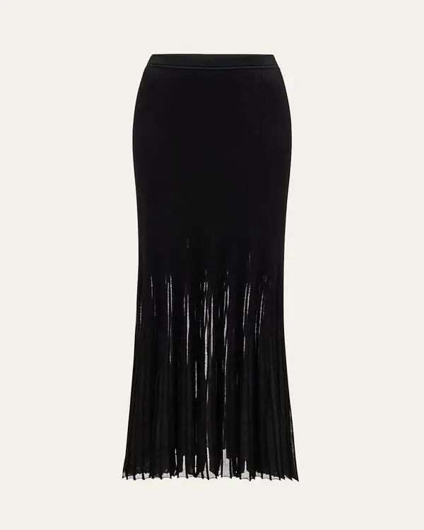 Ulla Johnson Vera Pleated Maxi Skirt