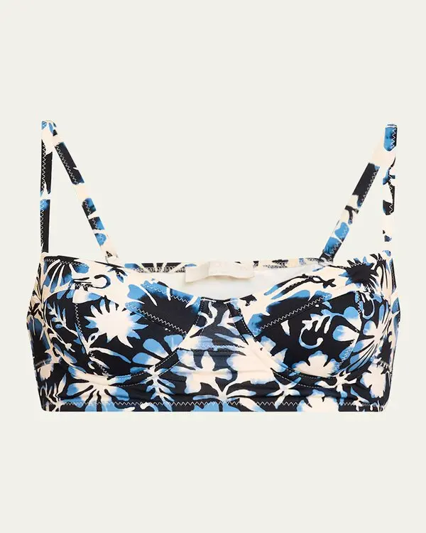 Ulla Johnson Azores Bikini Top - Sunprint Combo