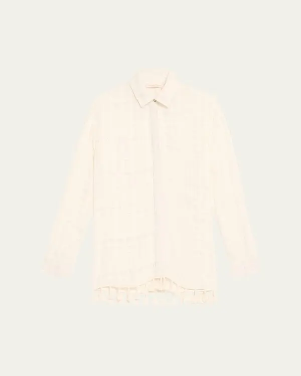 Ramy Brook Roman Tassel-trim Tunic