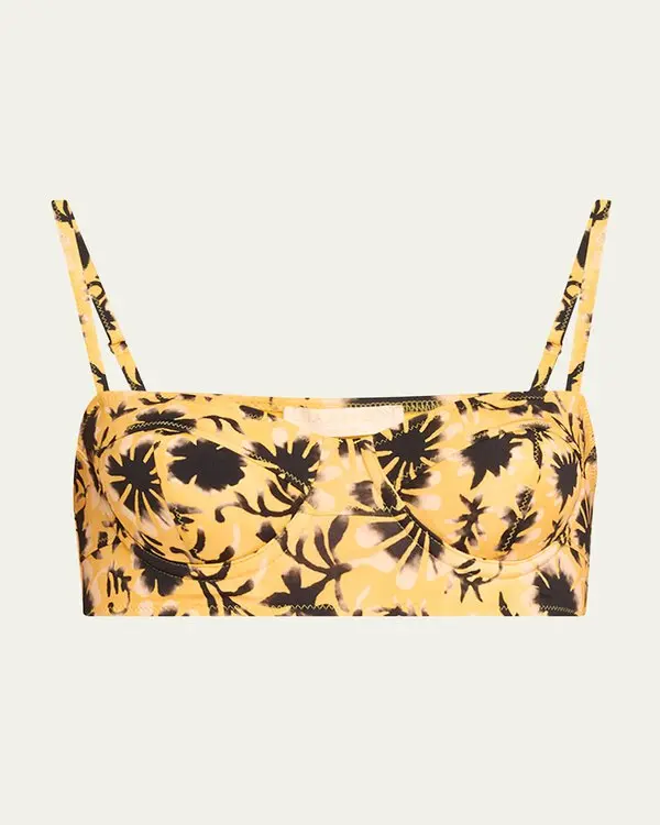 Ulla Johnson Zahara Bikini Top - Zinnia