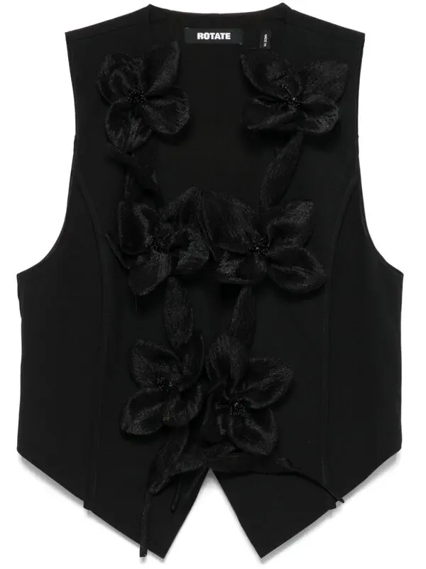 Remain Birger Christensen Flower Embellished Waistcoat