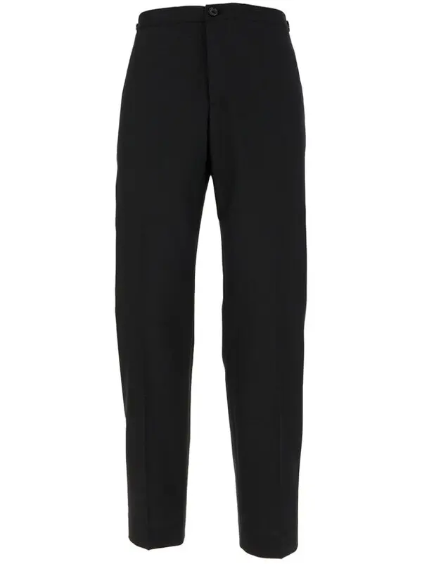 CELLAR DOOR Straight Trousers - Black
