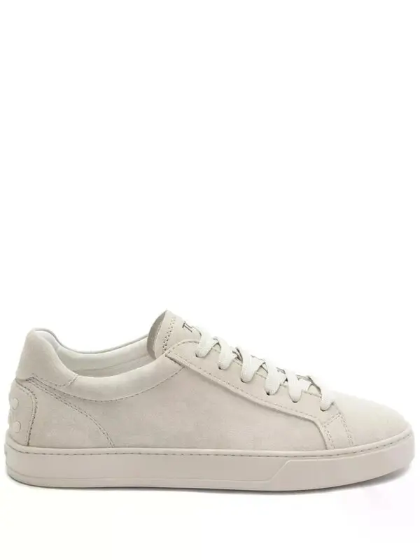 TOD'S Lace-up Suede Sneakers - Neutrals