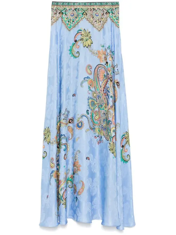 Etro Paisley Maxi Skirt
