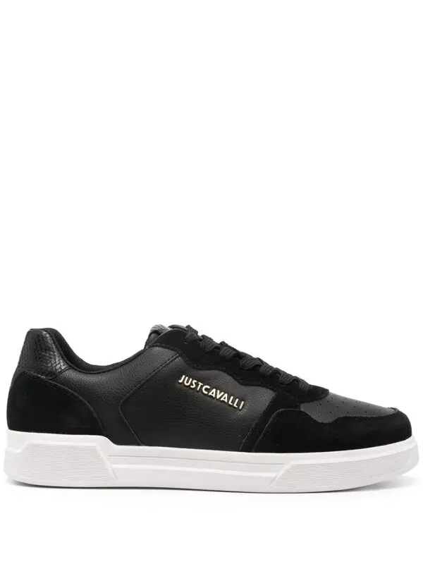 Just Cavalli Minimal Sneakers - Black