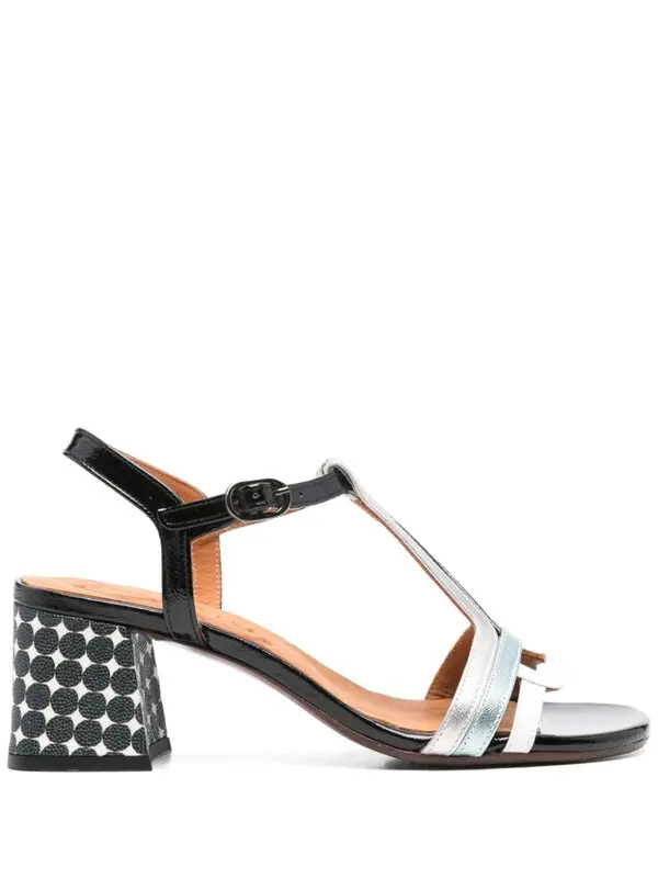 Chie Mihara 65mm Laluce Sandals - Silver