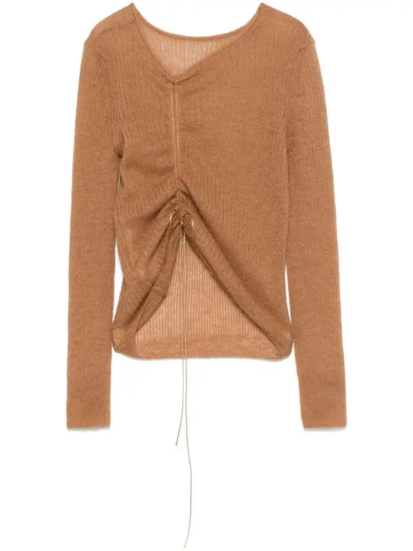 Cecilie Bahnsen Tussi Sweater - Brown