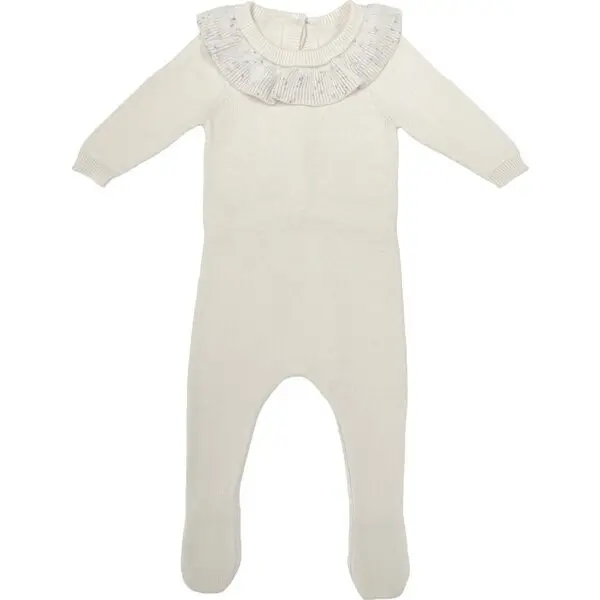 MANIÈRE Flecked Collar Footie
