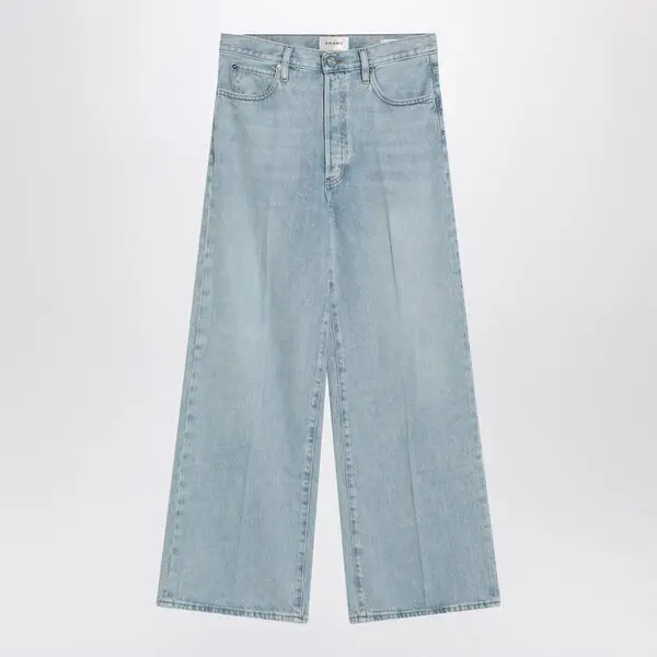 FRAME Low Baggy Wide Leg Jeans