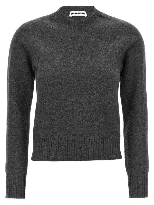 JIL SANDER Wool Crew Neck Sweater