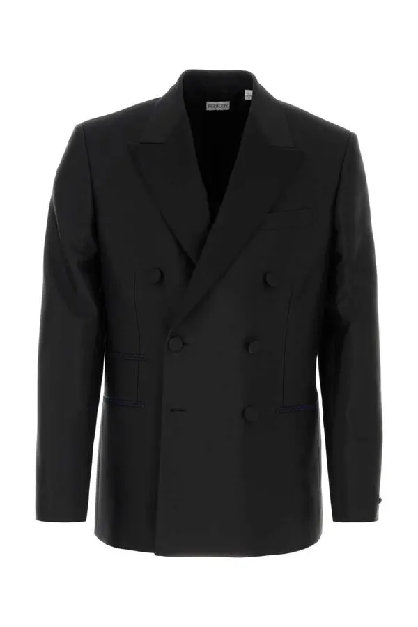 Burberry Wool-silk Blend Blazer
