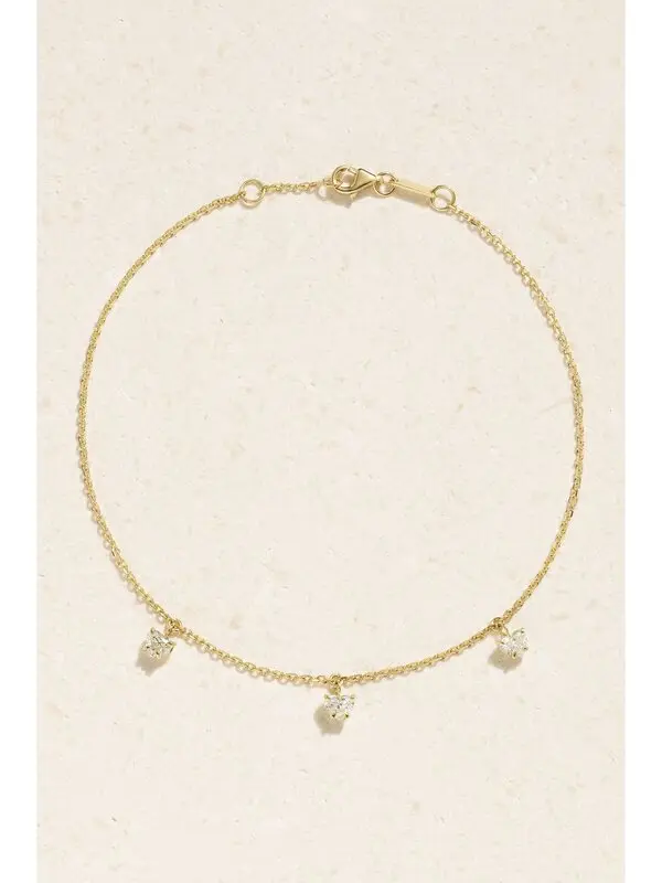 ANITA KO 18-karat Diamond Anklet