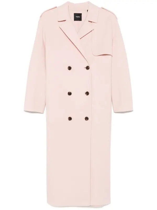 Theory Double-breasted Coat