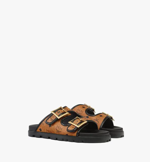 Mcm Visetos Sandals