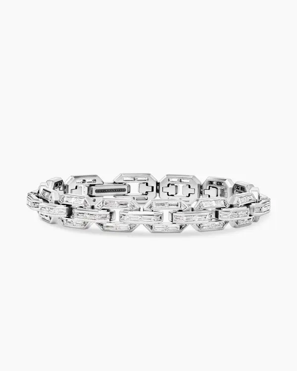 David Yurman Deco Baguette Link Bracelet