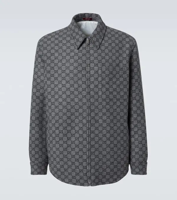 Gucci Gg Flannel Overshirt