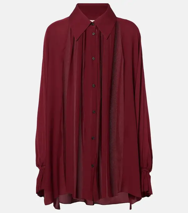 Khaite Ceelo Silk Blouse