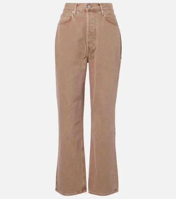 Veronica Beard Daniela High-rise Straight Leg Jeans