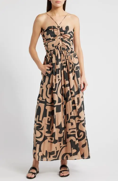Rails Silvia Geo Print Maxi Dress