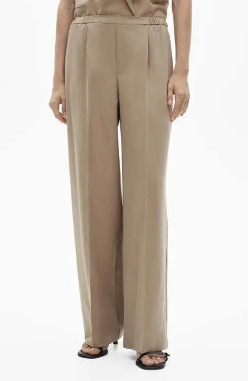 Mango Pleated Trousers