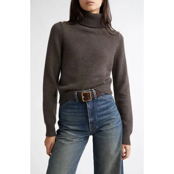 NILI LOTAN Hollyn Cashmere Turtleneck Sweater