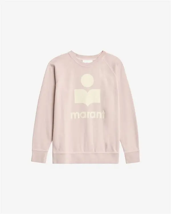MARANT ETOILE Millyny Sweatshirt - Light Pink/ecru