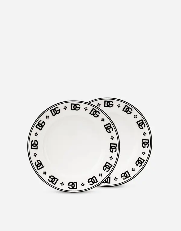 Dolce & Gabbana Set 2 Piatti Pane