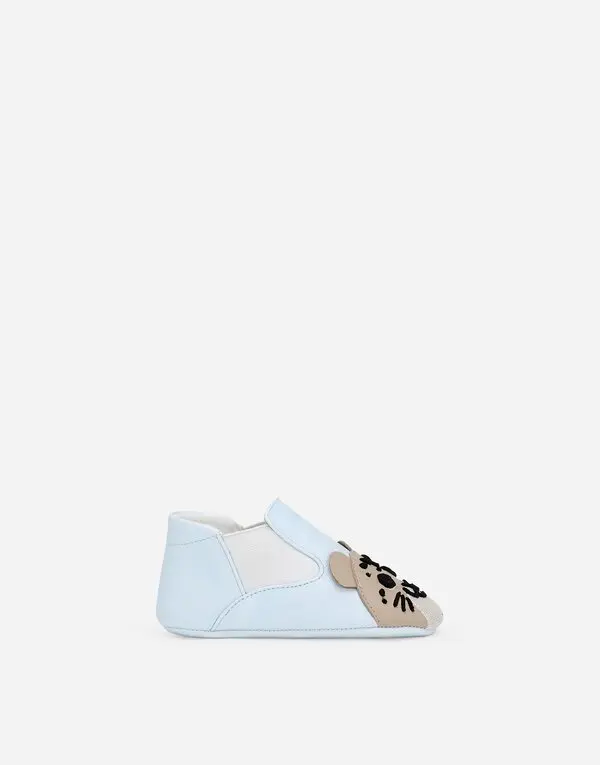 Dolce & Gabbana Low-top Sneakers With Leopard Patch