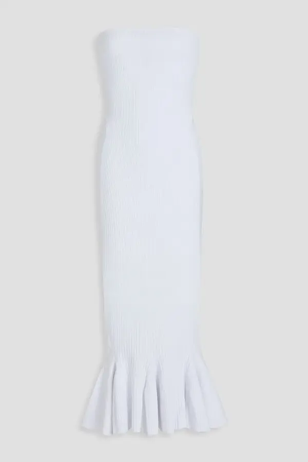 Retrofete Tillee Strapless Midi Dress