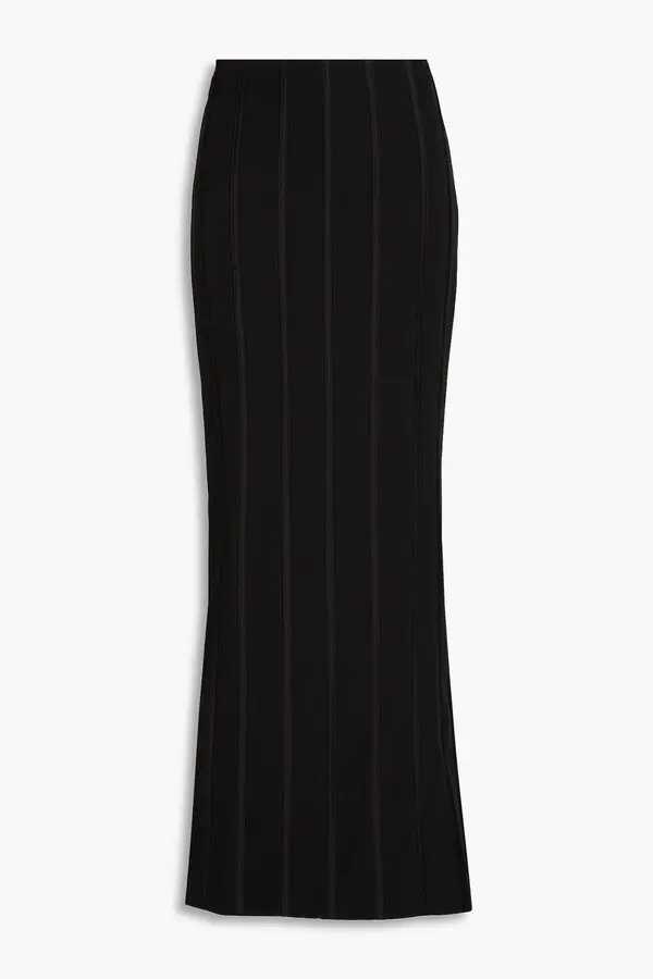 Retrofete Briar Crepe Maxi Pencil Skirt