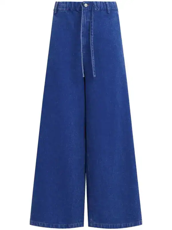 Marni Wide-Leg Jeans - Blue | Editorialist
