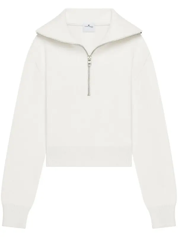 COURREGES Trucker Jumper - White