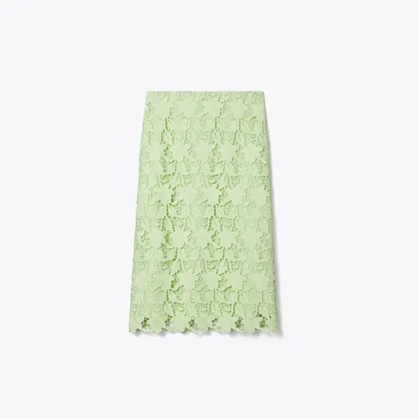 Tory Burch Guipure Lace Pencil Skirt