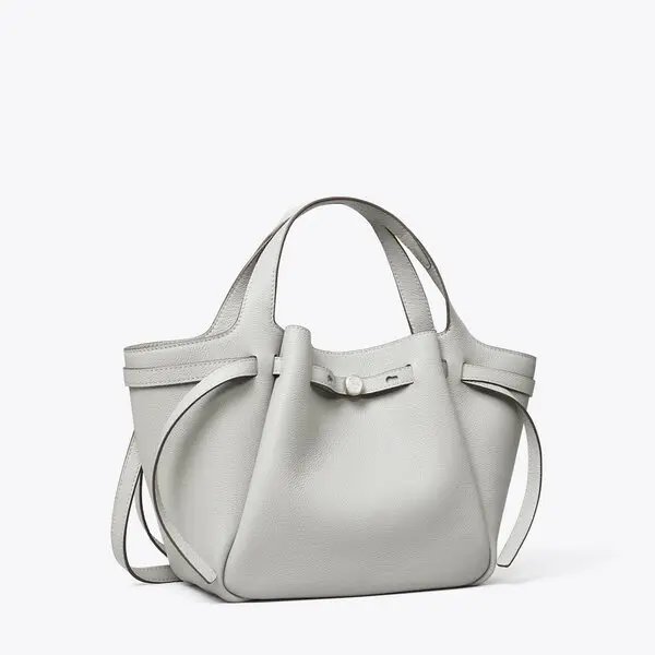 Tory Burch Small Romy Tote - Light Granite