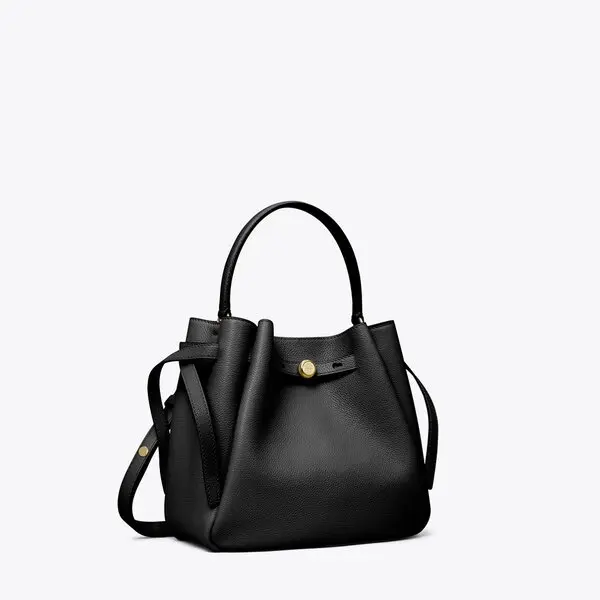 Tory Burch Romy Bucket Bag - Black