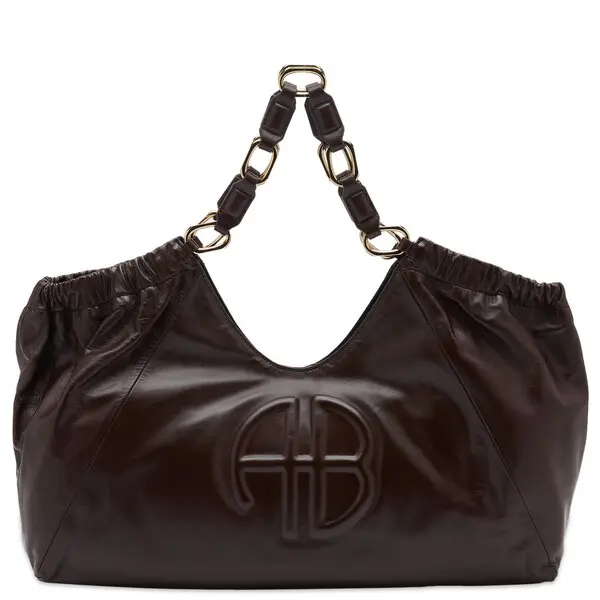 ANINE BING Medium Kate Tote - Burgundy