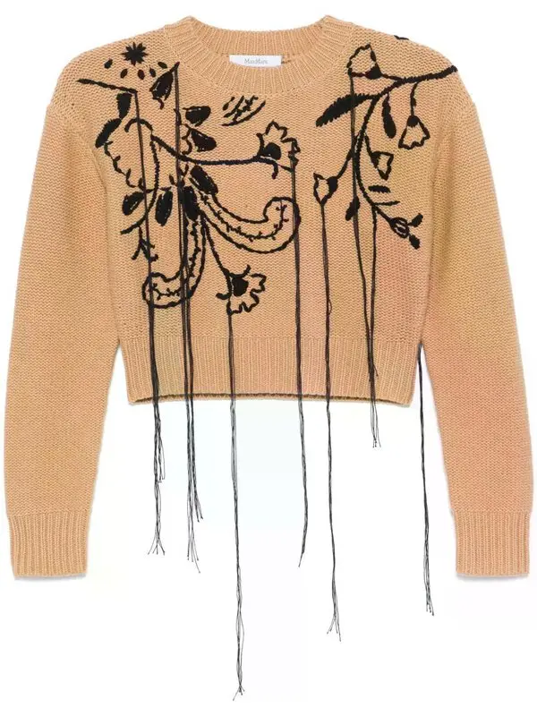 Max Mara Embroidered Sweater