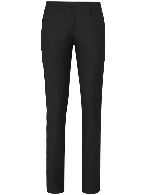 Philipp Plein Office Wool Trousers
