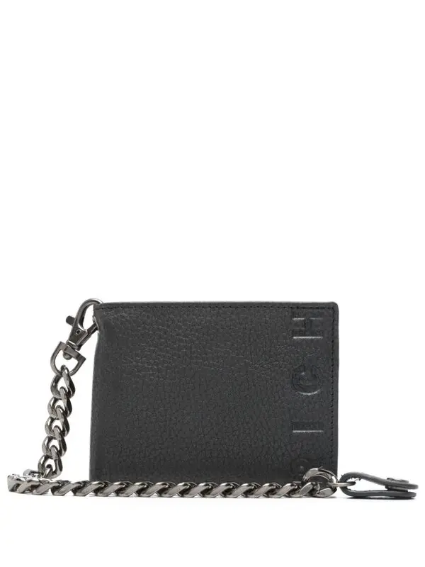 John Richmond Logo-debossed Wallet
