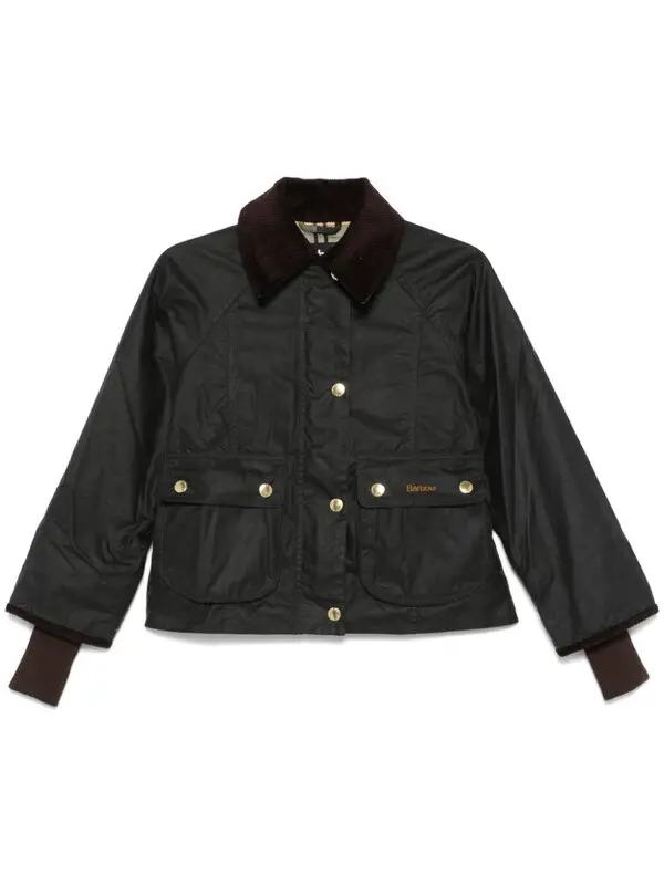 Barbour Beadnell Waxed Cropped Jacket